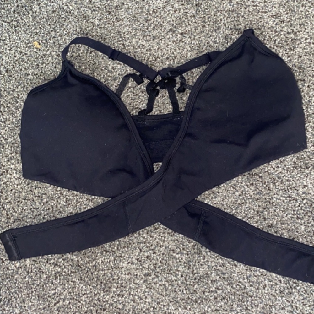 Alphalete Surface Wrap Bra - Gem